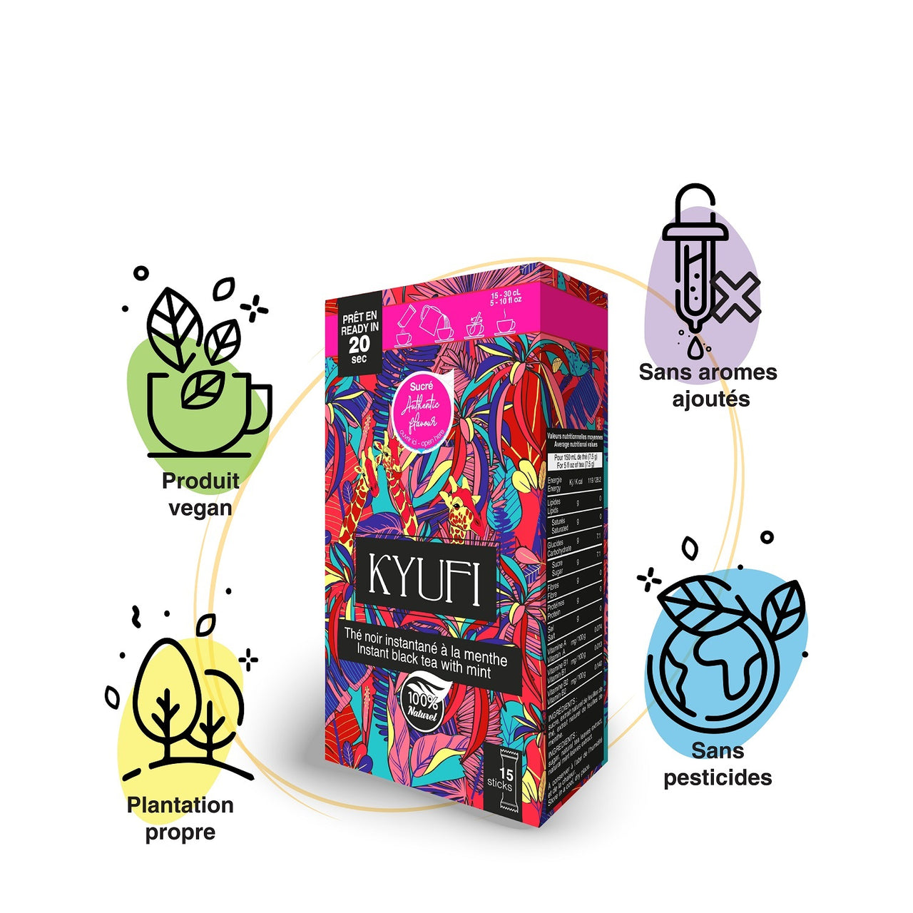 Instant Black Tea With Mint - Authentic Recipe – KYUFI